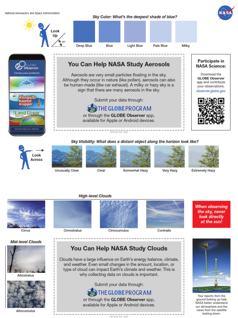 GLOBE Cloud & Sky Window - Final | PDF | Cloud | Sky