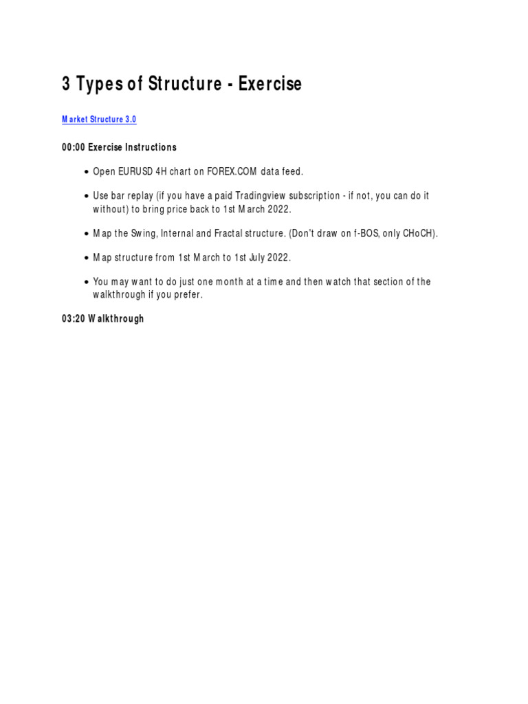 3 Types of Structure - Exercise | PDF | Finance & Money Management ...
