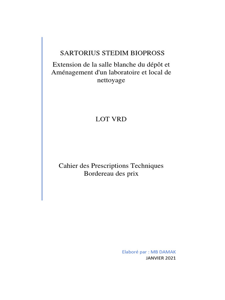 Dao VRD V3 | PDF | Béton | Ingénierie civile