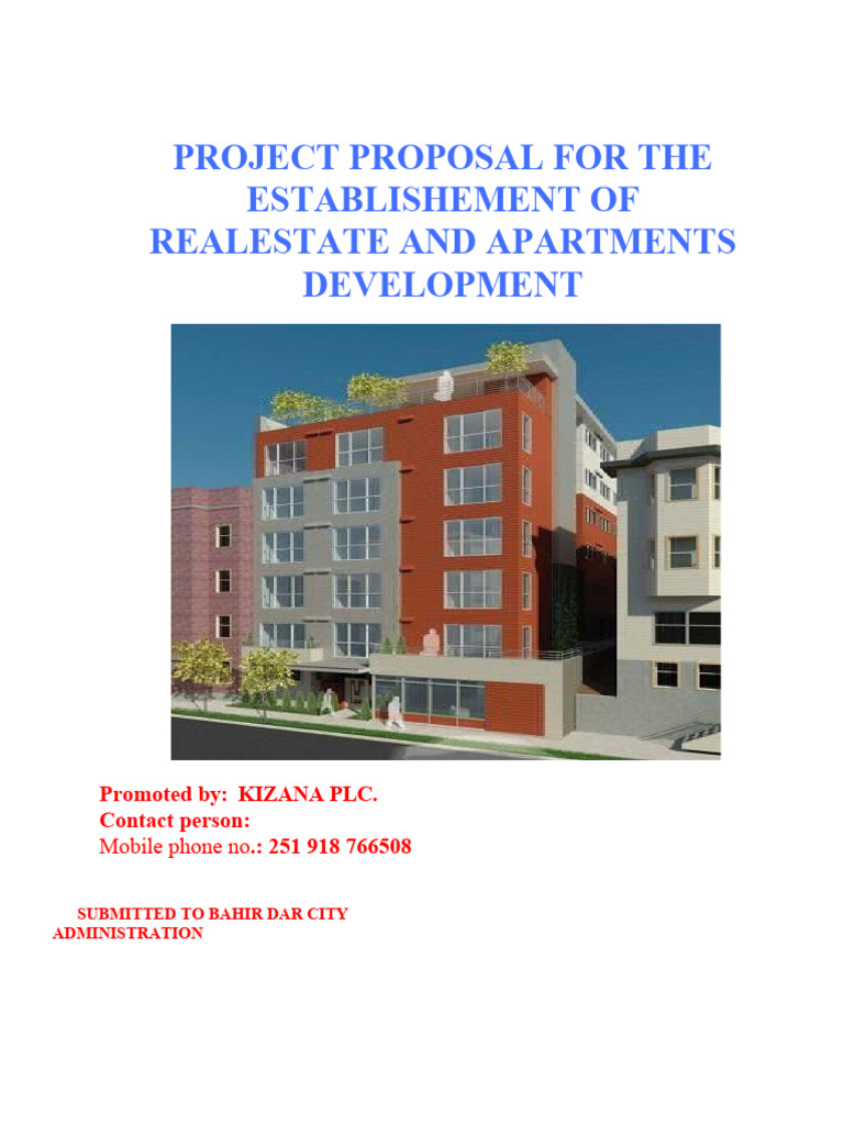 Abateneh Realestate Project | PDF | Poverty | Poverty & Homelessness