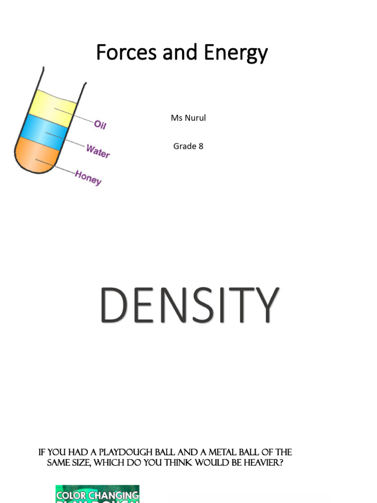 Forces and Energy | PDF | Thermal Conduction | Density