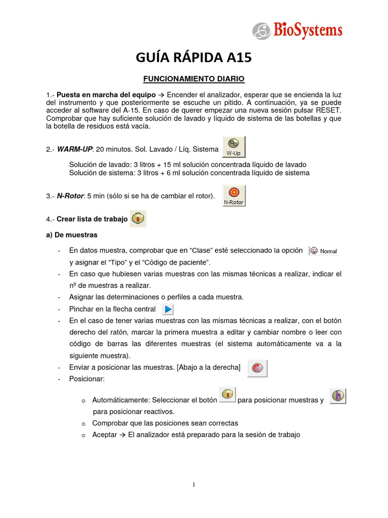 A15 Guia Rapida | PDF