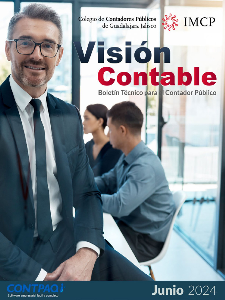 Vision Contable Junio 2024 | PDF | Auditoría | Impuesto sobre la renta