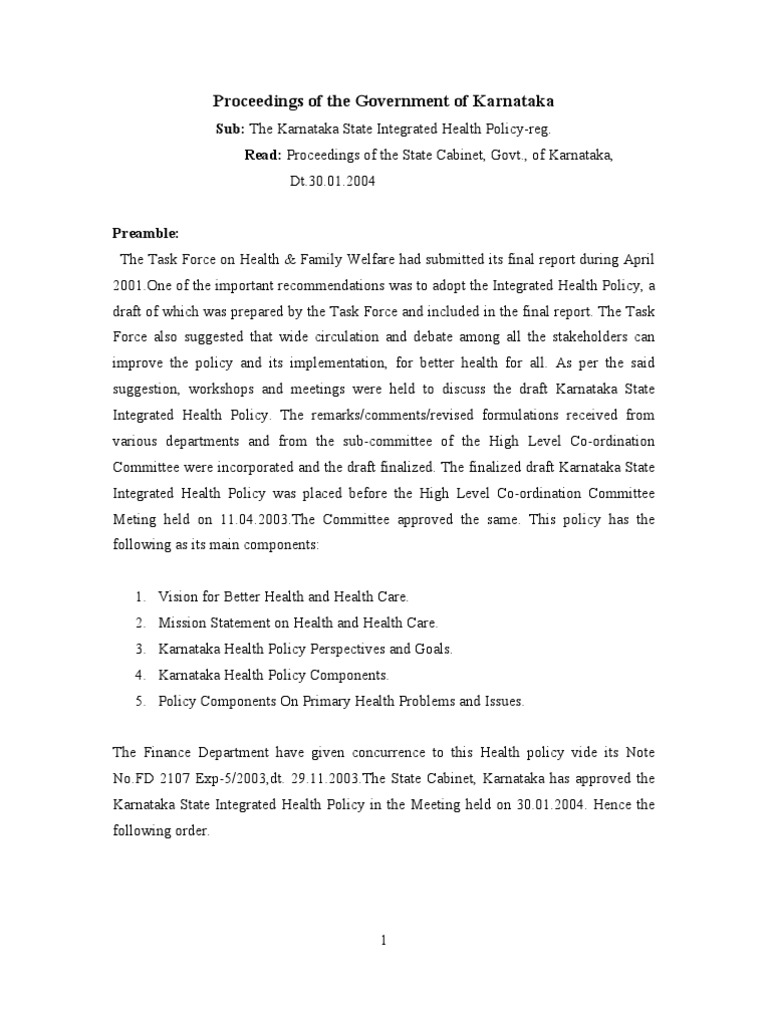 State Health Policy | Download Free PDF | Health Care | Health Policy