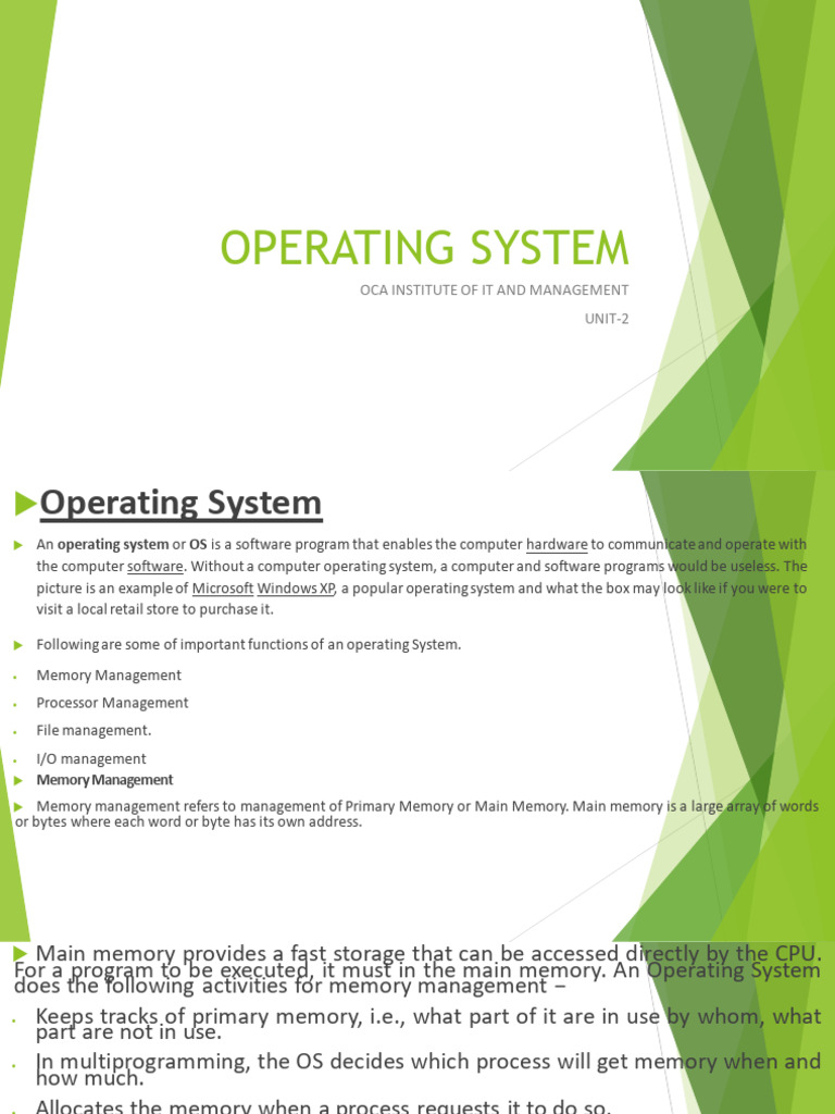 Operating System 1 Pdf Operating System Graphical User Interfaces