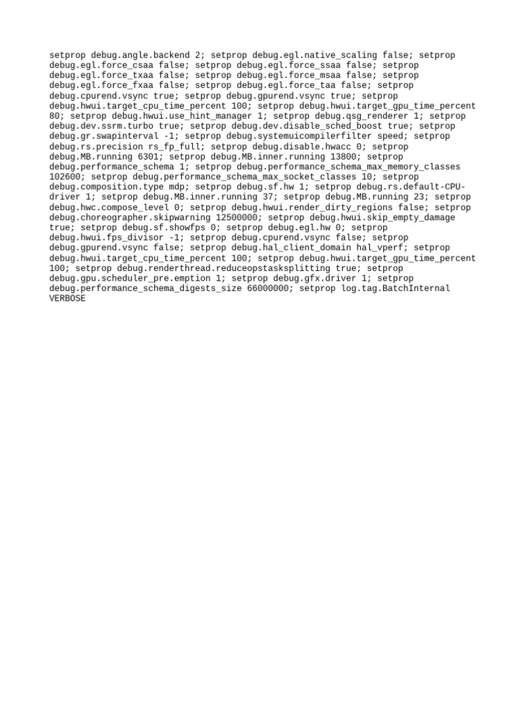 Setprop x37 Batch Rendering - (Membership) | PDF