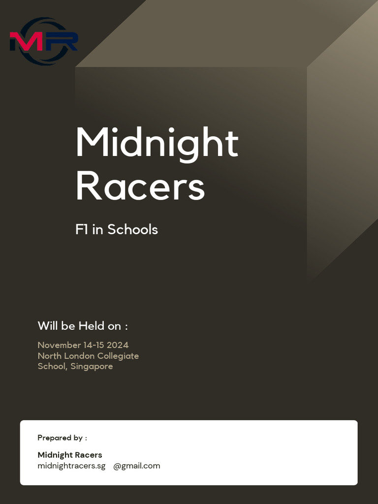 Proposal Midnight Racers | PDF | Formula One | Engineering