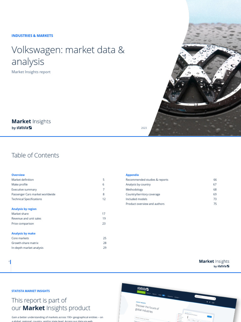 Study Id60899 Volkswagen-Report | PDF | Volkswagen | Car