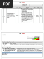Risk Assessment Man Cage and Telehandler Pklands July 2022 | PDF ...