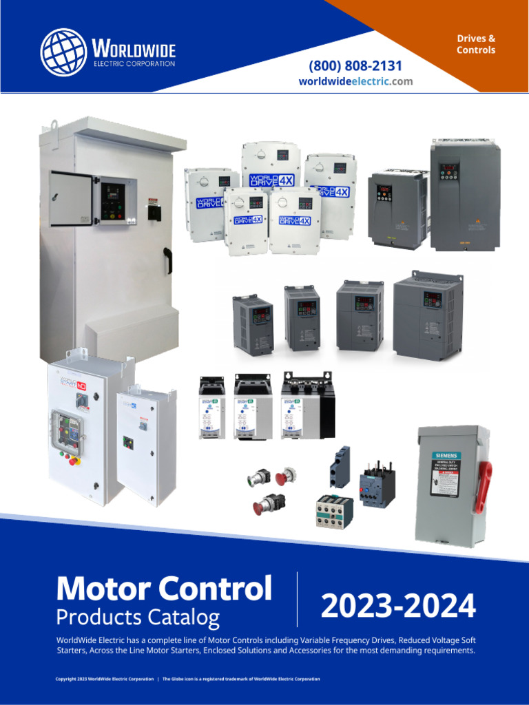 Motor Control Catalog | PDF | Electrical Engineering | Equipment