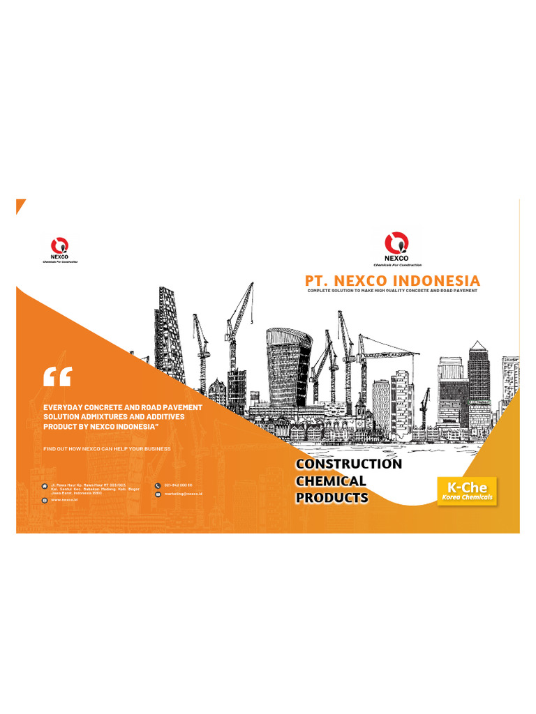 Catalog Nexco | Download Free PDF | Concrete | Sodium Hydroxide