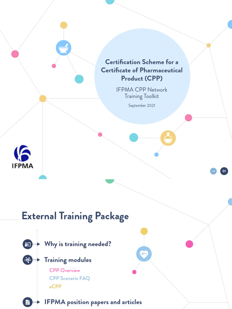 I2023 - IFPMA CPP Network Training Toolkit September 2021 | PDF | Pharmacology | Pharmacy