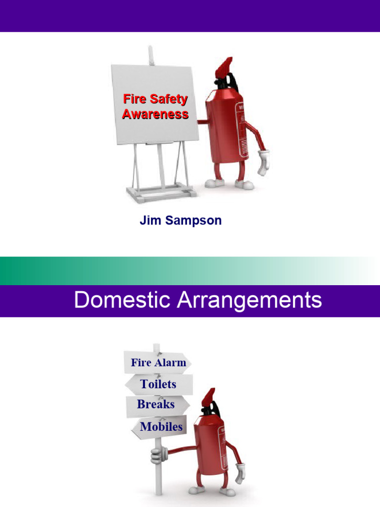 Fire Safety Awareness Training Guide | PDF | Fires | Combustion