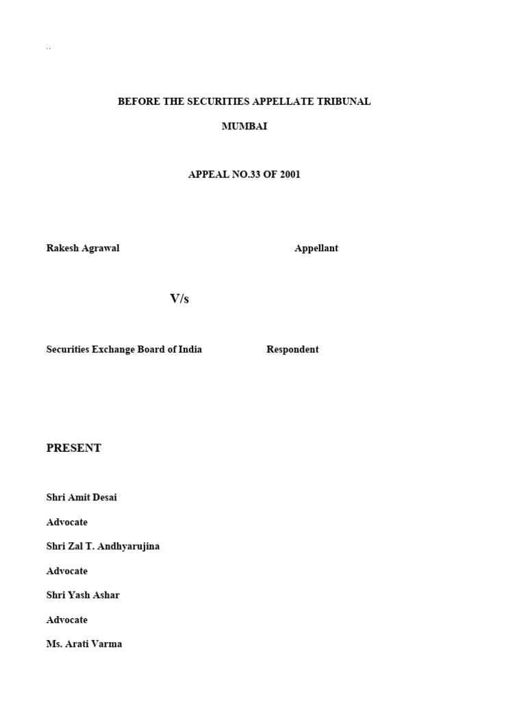 Present | PDF | Insider Trading | Sec Rule 10b 5