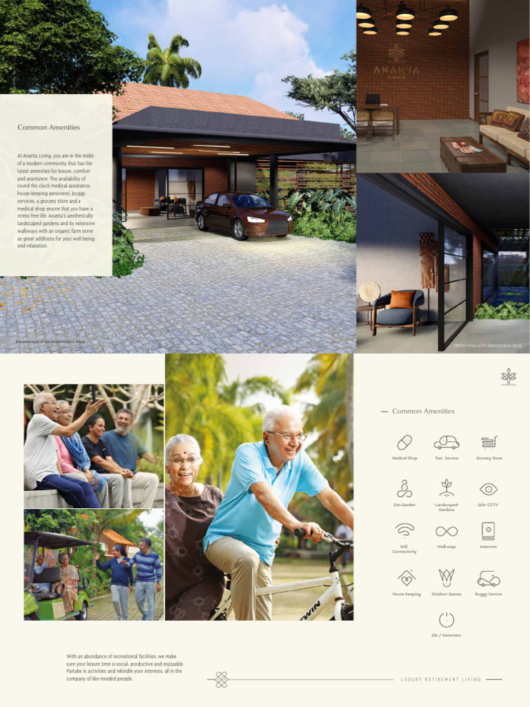 Ananta Living Amenities Brochure | PDF
