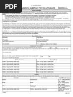 Form DS-157 - Mukhtar | PDF