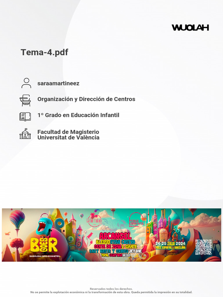 Wuolah Free Tema 4 | PDF