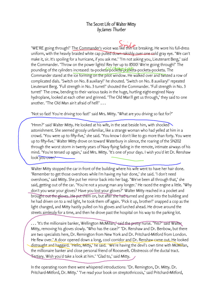 The Secret Life of Walter Mitty | PDF