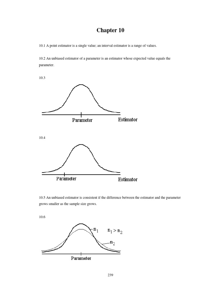 Chapter 10 | PDF | Estimator | Median