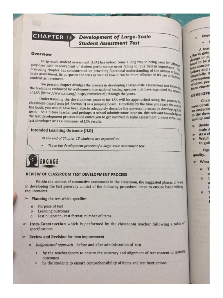 Module 13 - Development of Large-Scale Student Assessment Test | PDF