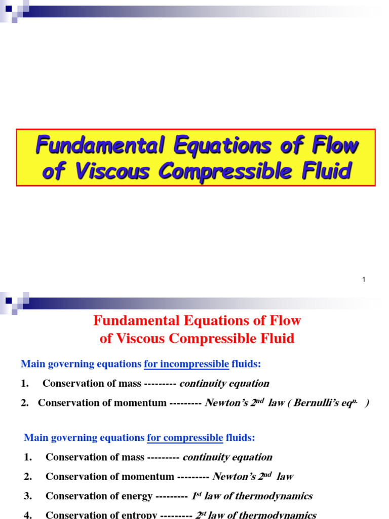 Lec. 5 Elementary Hydrodynamics SSP Fluid II | PDF | Fluid Dynamics | Chemical Engineering