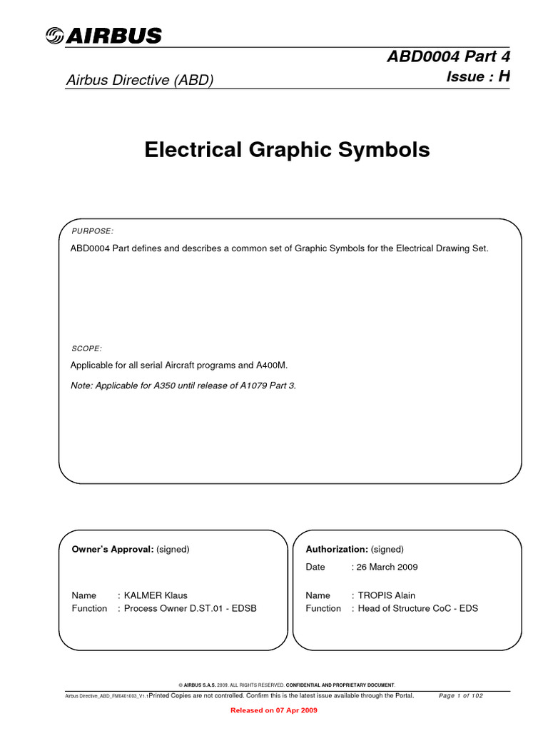 ABD0004 Electrical Graphic Symbols Part 4 H | PDF | Inductor | Electrical Connector