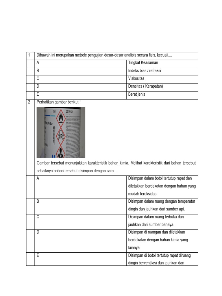 Latihan Soal DDK | PDF