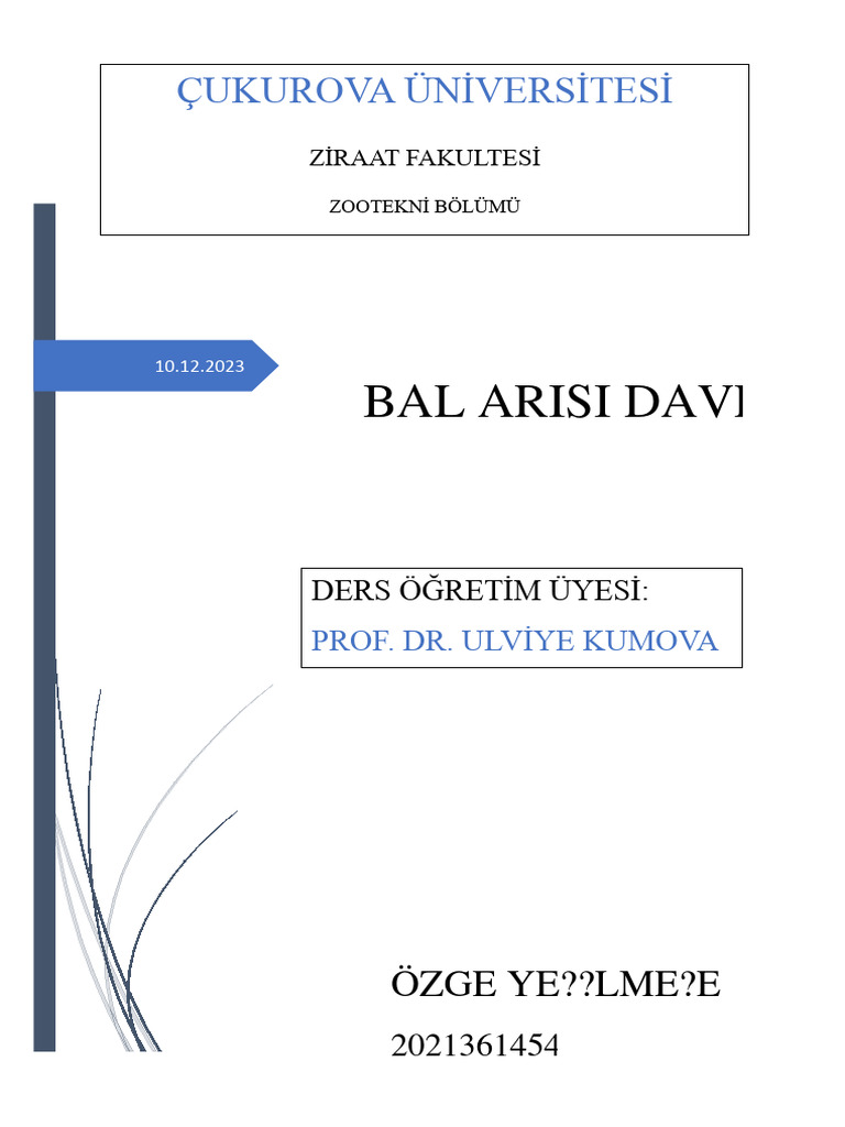 Bal Arisi Davranişlari 1 | PDF