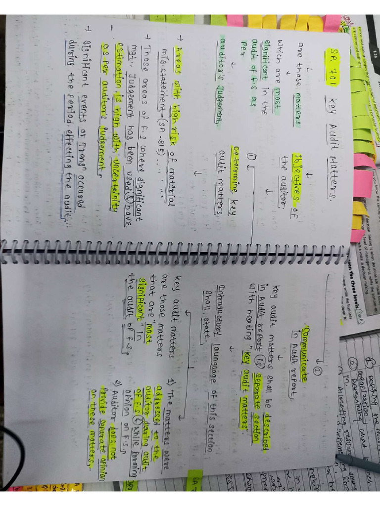 Sa 701 Ca Intrr Audit Chart | PDF