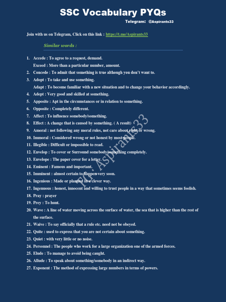 Vocab 01 | PDF | Philosophy | Foreign Language Studies