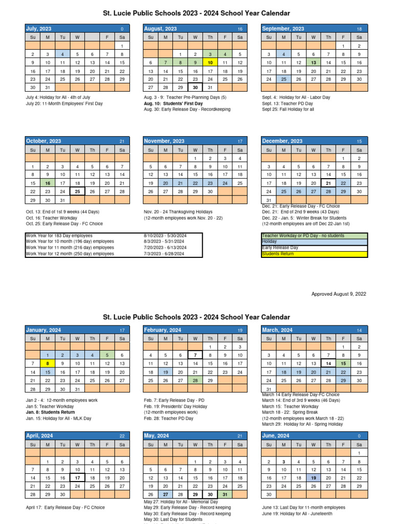 School Calendar 2023 2024 | PDF | Entertainment Events | Public Holiday