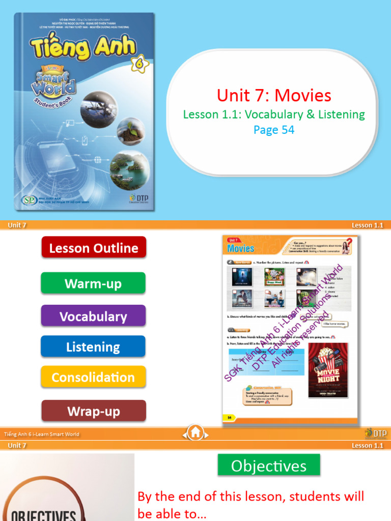 Unit 7 - Lesson 1.1 - Vocab & Listening - Page 54 | PDF | Language Arts ...