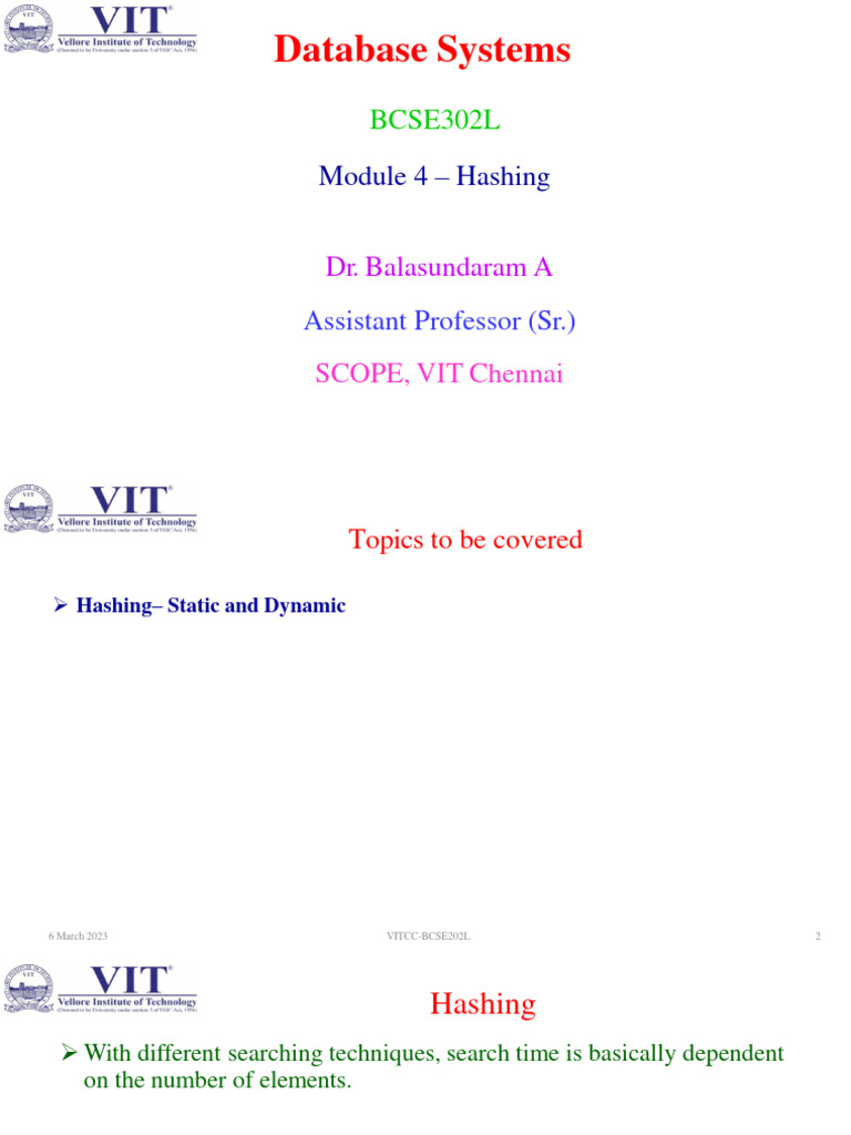 Module 4 Hashing | PDF | Computer Programming | Algorithms And Data ... Module 4 Hashing | PDF | Computer Programming | Algorithms And Data ...