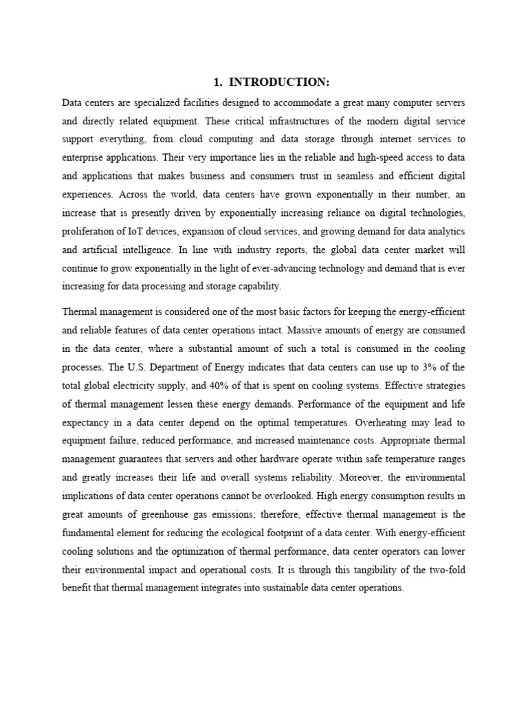 Thermal Management in Data Center S | PDF | Data Center | Air Conditioning