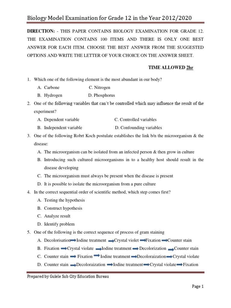 Bio 2 Model | PDF | Citric Acid Cycle | Chemistry