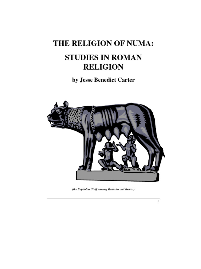 The Religion of Numa 6x9-2.1 | PDF | Roman Mythology | Deities