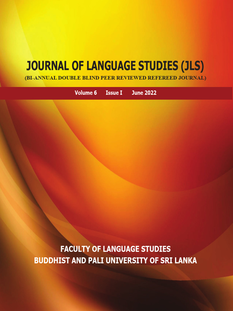 JLS Volume 6 Issue I June 2022 Online Version | PDF | Othello | Iago