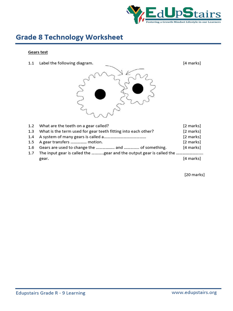 Gears Test | PDF