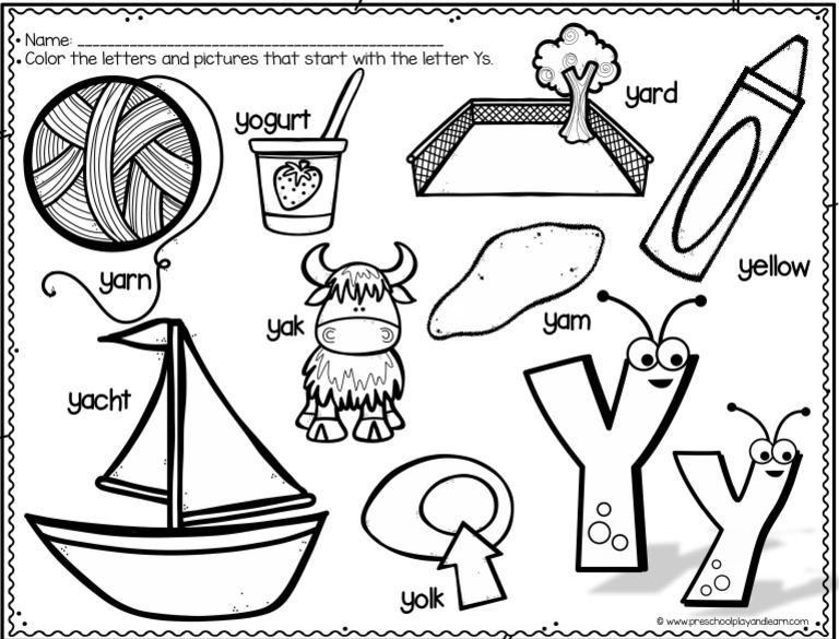 Alphabet Coloring Pages Prek-26 | PDF
