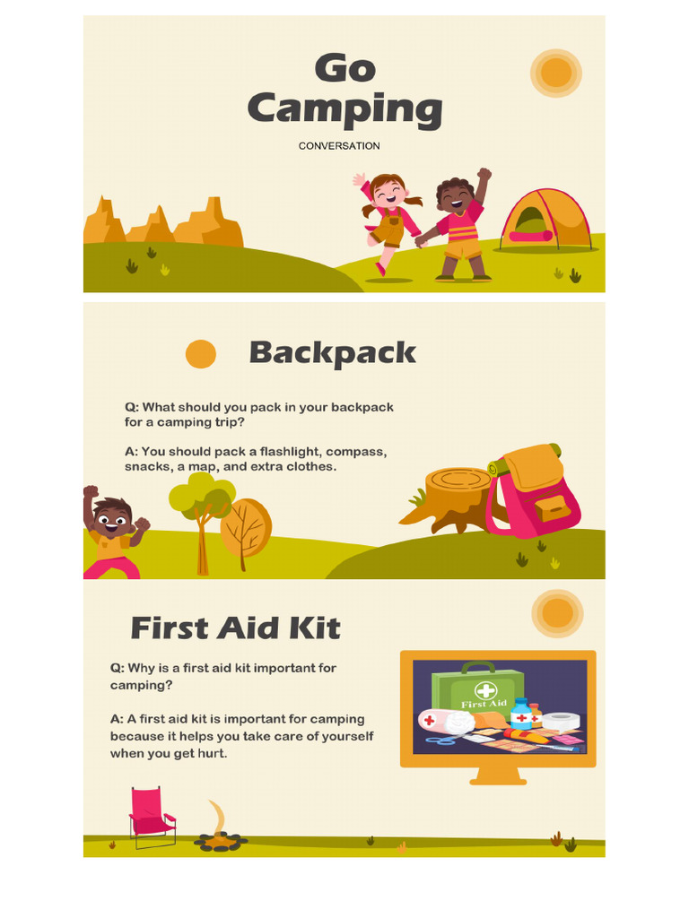 Sd-Go Camping Conversation | PDF