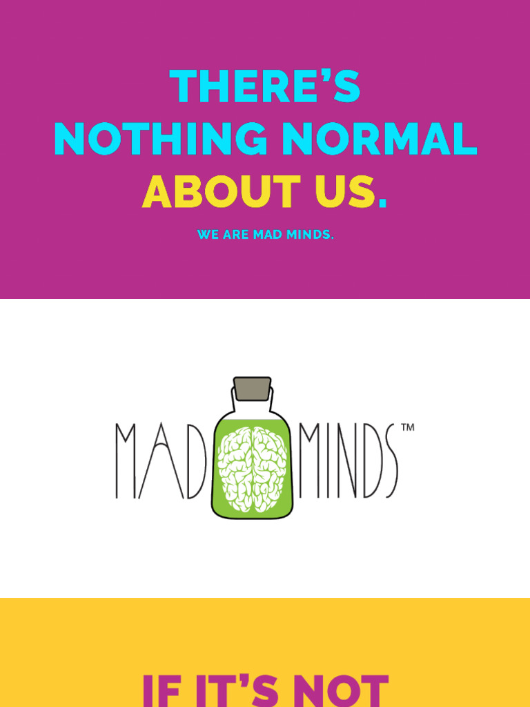 Mad Minds Work | PDF