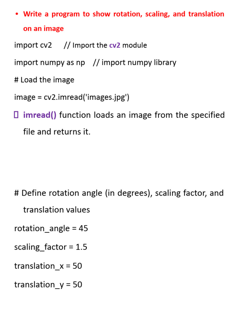 Lab program 8.pptx | PDF | Parameter (Computer Programming) | Matrix (Mathematics)