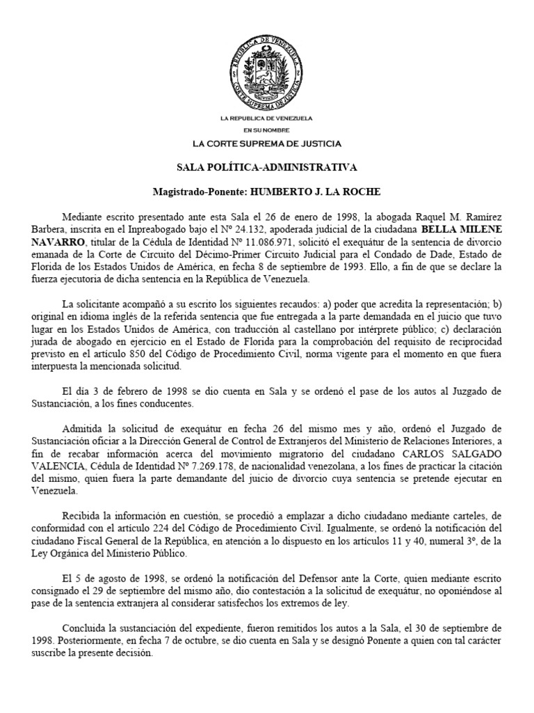 CSJ-SPA. 1999-05-13. Sent. No. 453. Bella Milene Navarro. | PDF | Procedimiento Civil ...