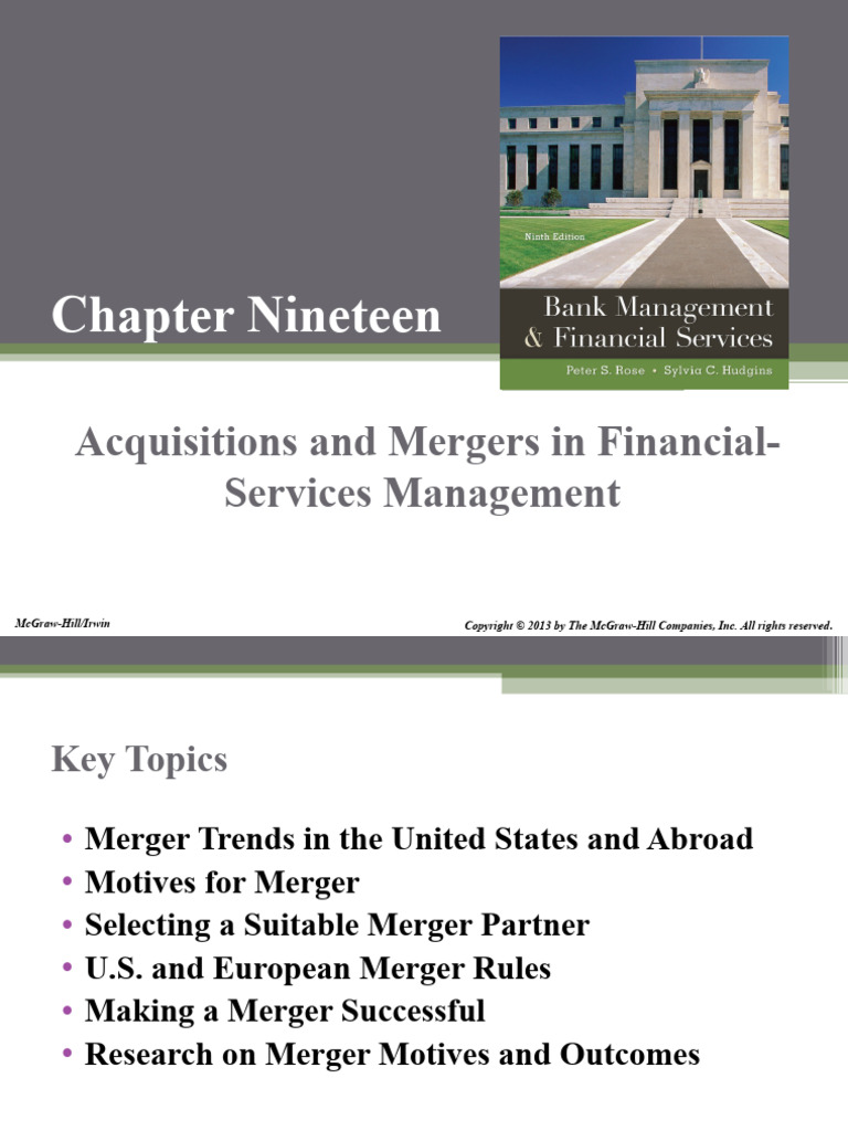 Chap 019 | PDF | Mergers And Acquisitions | Stocks
