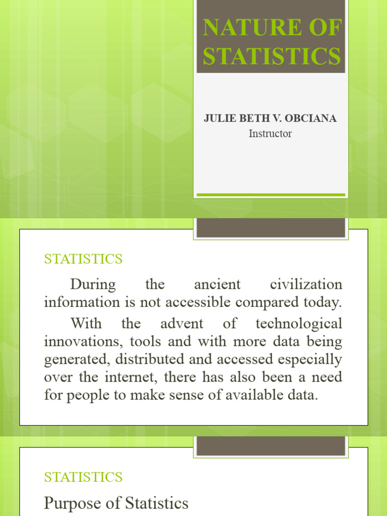 Understanding Statistics and Its Applications | PDF | Statistics ...