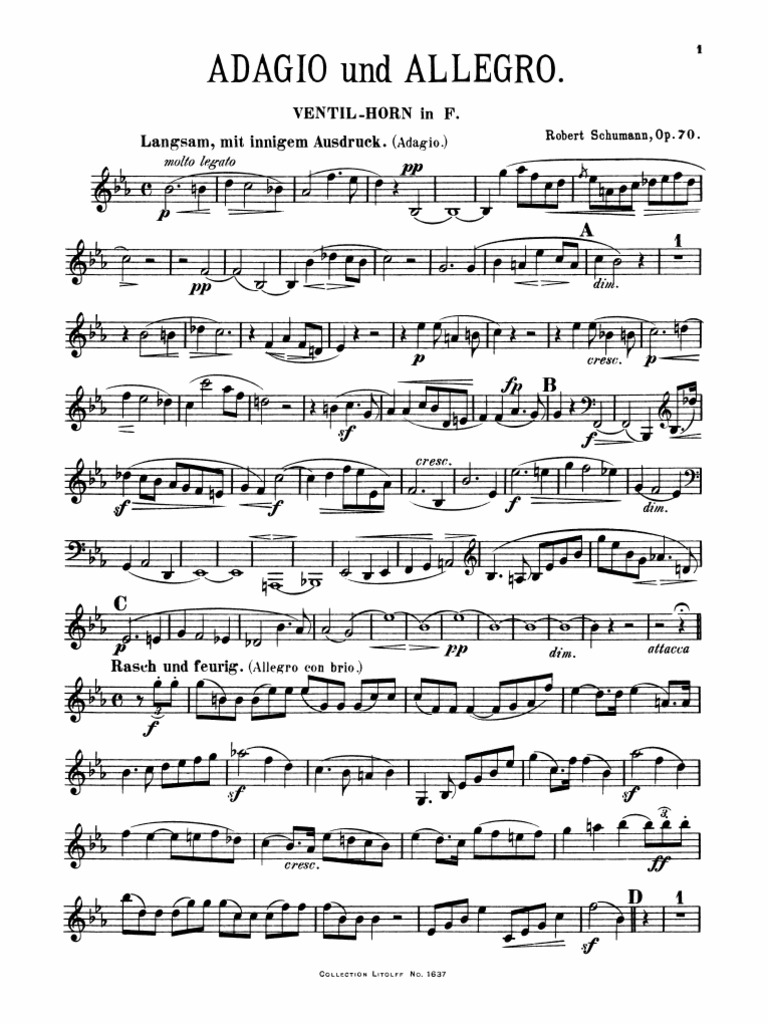 Adagio and Allegro | PDF