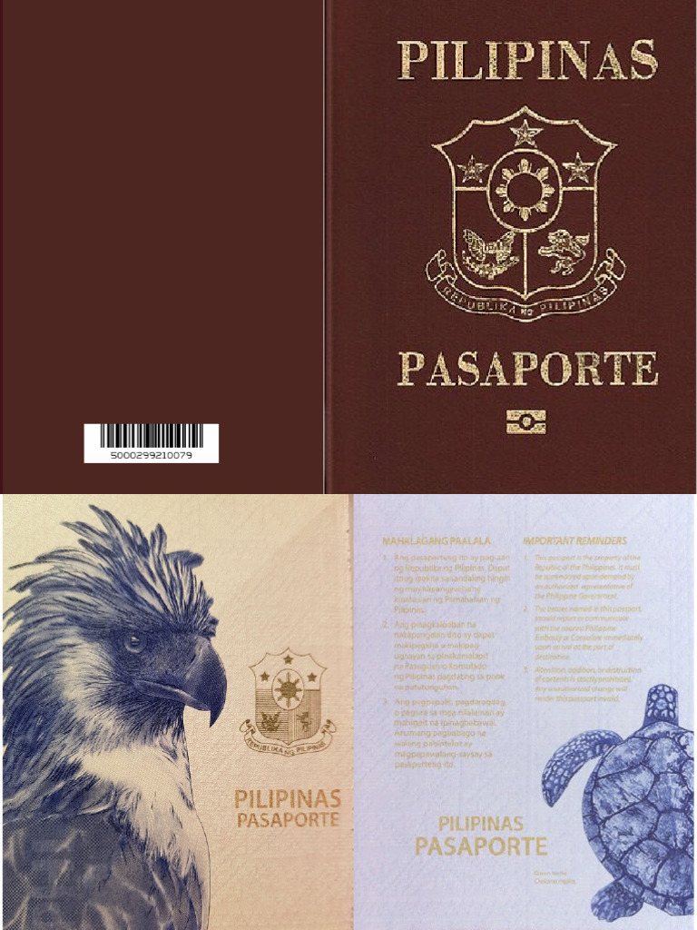 BAGALACSA PASSPORT (5.5 X 3.9 In) | PDF | National Security | Government And Personhood