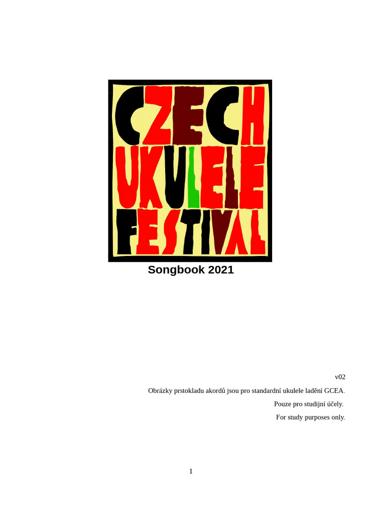 Ukulele Songbook 2021 | PDF | Singles