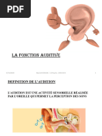 Anat Physio ORL | PDF | Oreille | Système vestibulaire
