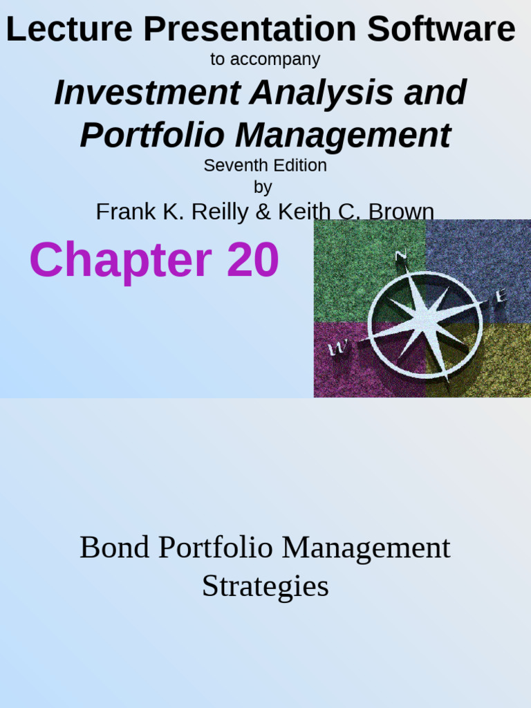 Bond Portfolio Management Strategies | PDF | Bond Duration | Bonds ...